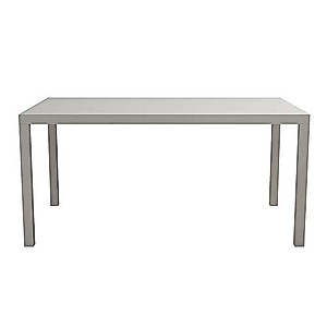 Novogratz Memphis Rectangular Dining Table, Gray