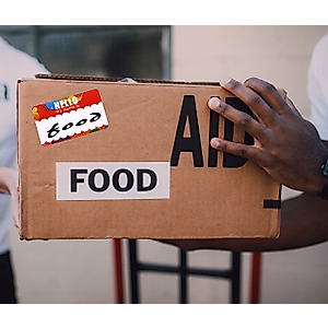 Name Tag Stickers Identify People Name Tag Labels Perforated Roll Tag for Classroom Clothes Desks Backpack Nametag Labels (Name)