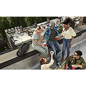 JBL Boombox 2 - Portable Bluetooth Speaker, Powerful Sound and Monstrous Bass, IPX7 Waterproof, 24 Hours of Playtime, Powerbank, JBL PartyBoost for Speaker Pairing, for Home and Outdoor(Black)