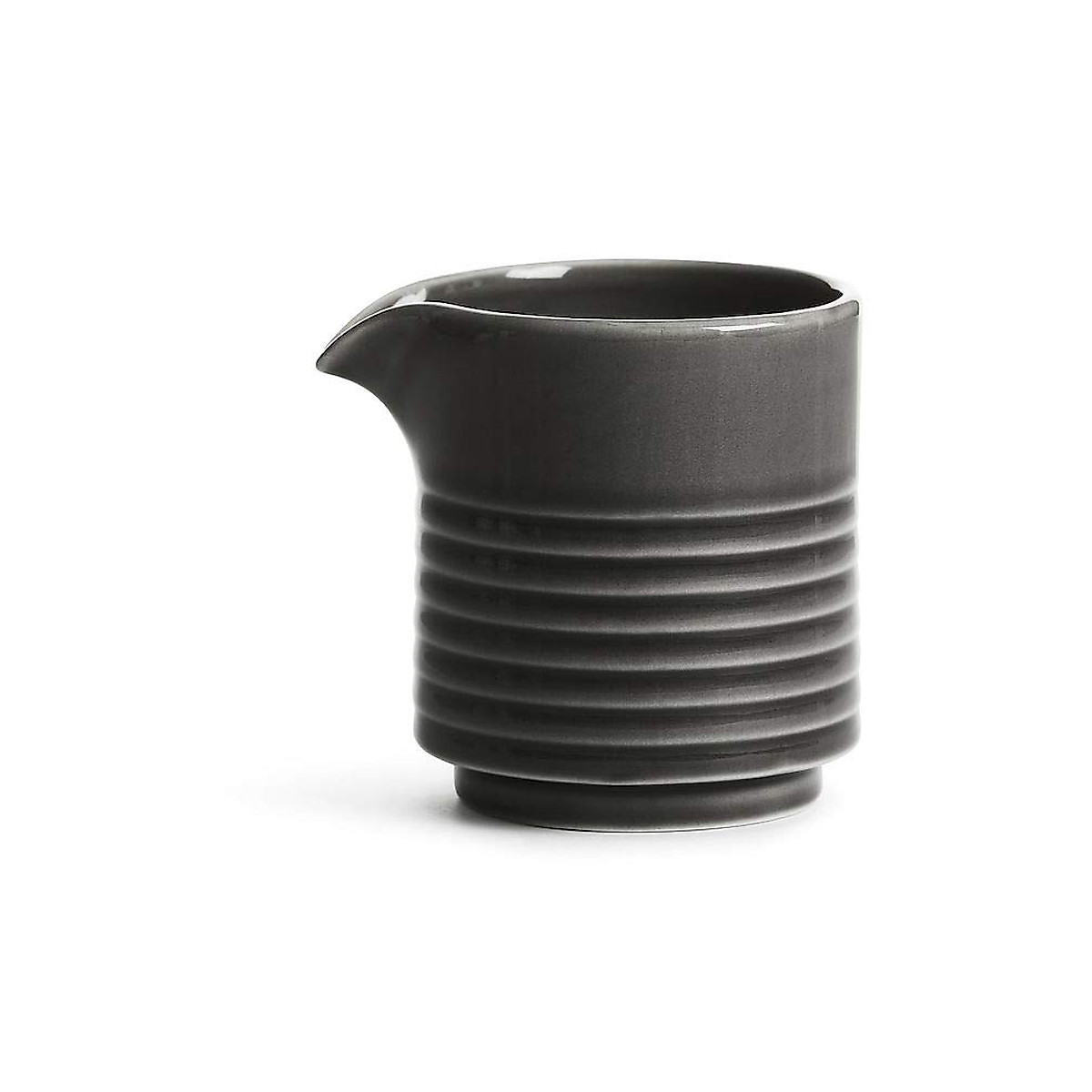 Sagaform Coffee & More Stoneware Jug Milk Pourer, 8.5-Ounce, Gray