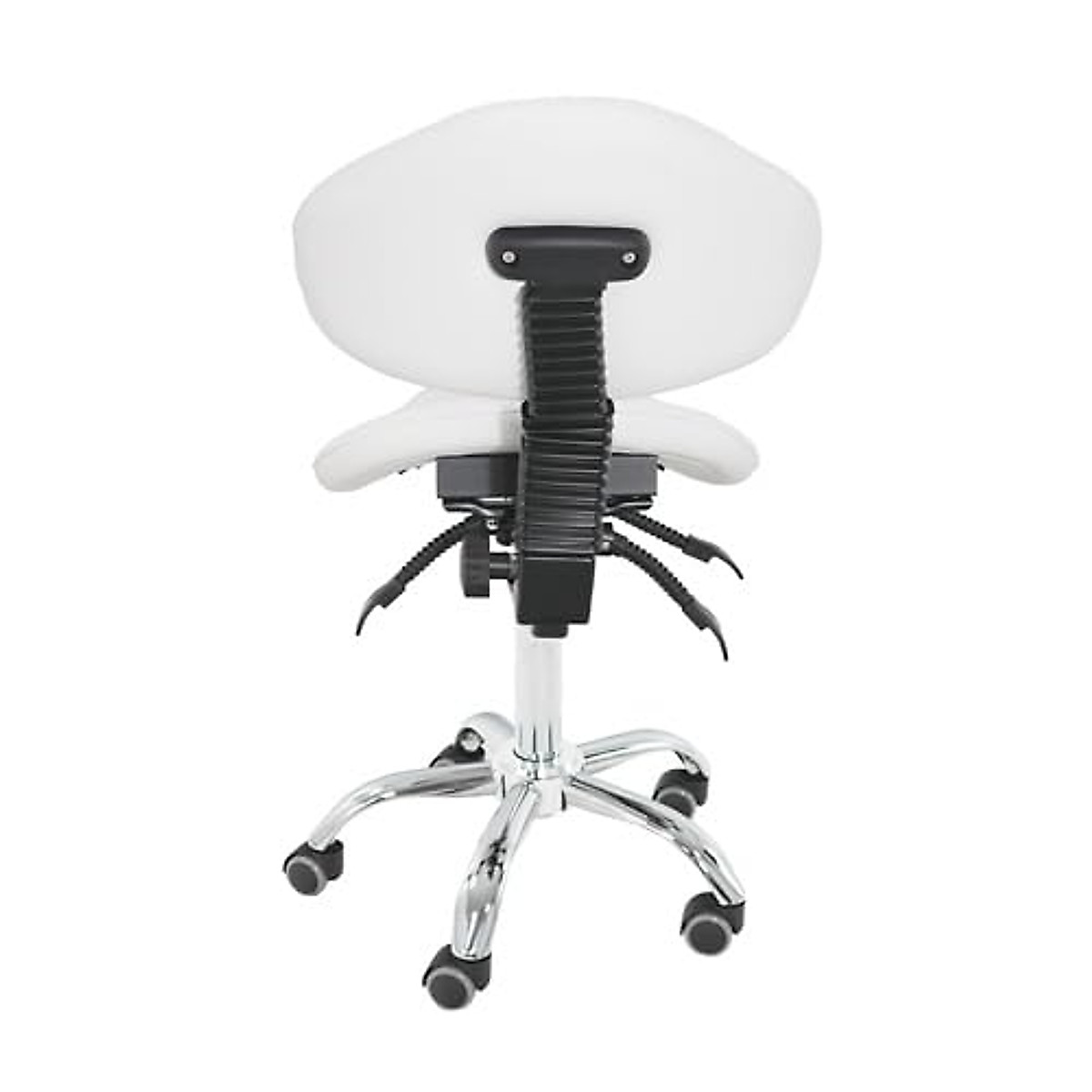 SkinAct® Esthetician Saddle Stool (White)
