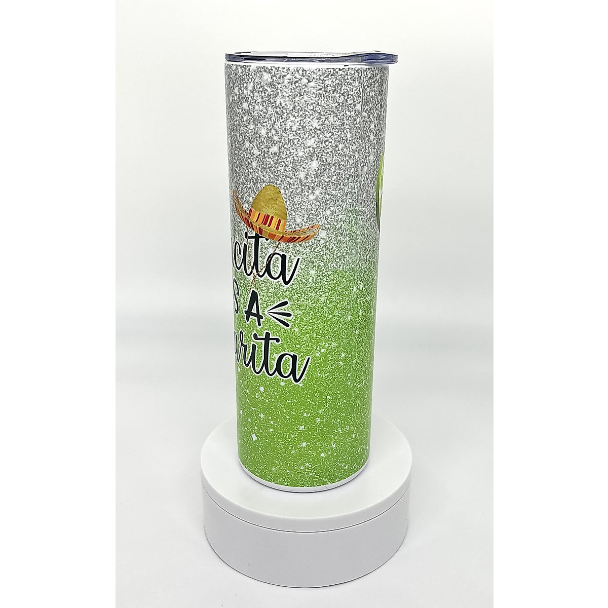 Glow in the Dark Mamacita Needs a Margarita Tumbler Cup