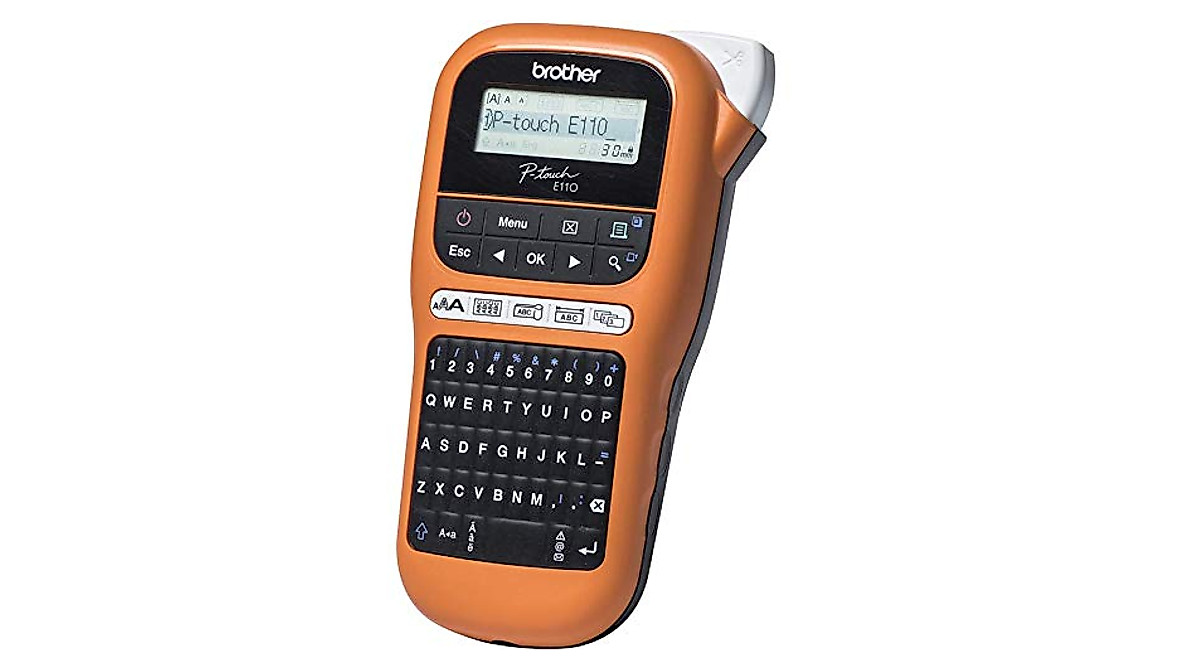 Brother PT-E110 Handheld Label Maker for Electricians