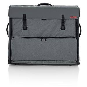 Gator Cases Creative Pro Series Nylon Carry Tote Bag for Apple 27" iMac Desktop Computer with Pull Handle and Wheels (G-CPR-IM27W)
