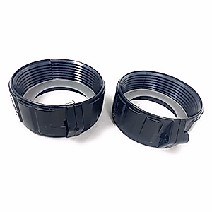 Hay-Ward Pen-tair Pump Union Split Nut with Waterway Gasket 711-4010 for Salt Cell - Pool Pump - Spa Or Hot Tub Emergency Plumbing Repair 0121109020 Salt Cell Replacement Unions