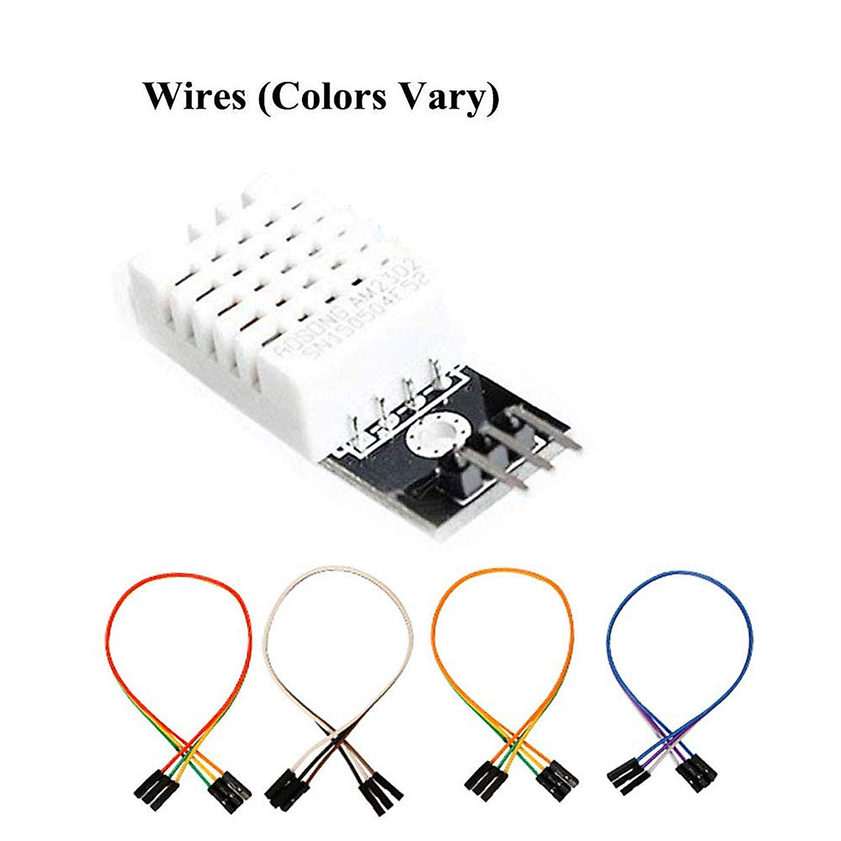 AOICRIE 2Pcs DHT22 AM2302 Digital Temperature Humidity Sensor Module Temperature Humidity Monitor Sensor Replace SHT11 SHT15 for Arduino Electronic Practice DIY