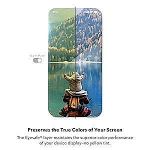 ZAGG InvisibleShield Glass Elite VisionGuard Screen Protector for Apple iPhone 14 Plus/ 13 Pro Max - 5X Stronger, Blue-Light Protection, Anti-Fingerprint Technology, Easy to Install