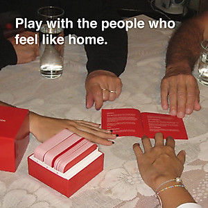 WE'RE NOT REALLY STRANGERS Family Edition Card Game - 150 Conversation Cards for Adults, Teens, Couples, & Strangers - Fun Family Party Card Game for Game Night or Date Night, Ages 15+, 2-6 Players