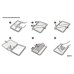 NuPro Anti-Glare Screen Protector for Amazon Fire 7 Tablet (12th generation, 2022 release), 2-pack