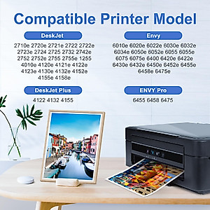 myCartridge SUPRINT 67XL Remanufactured Ink Cartridge Replacement for HP Ink 67 Black Ink Cartridge Envy 6055e 6000 6455e 6400 6458e DeskJet 2755e 2700 2700e 2752e 2734e 4155e 4100e Printer Ink 67 XL