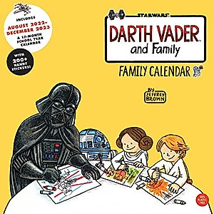 Darth Vader and Family 2023 Family Wall Calendar (Star Wars)