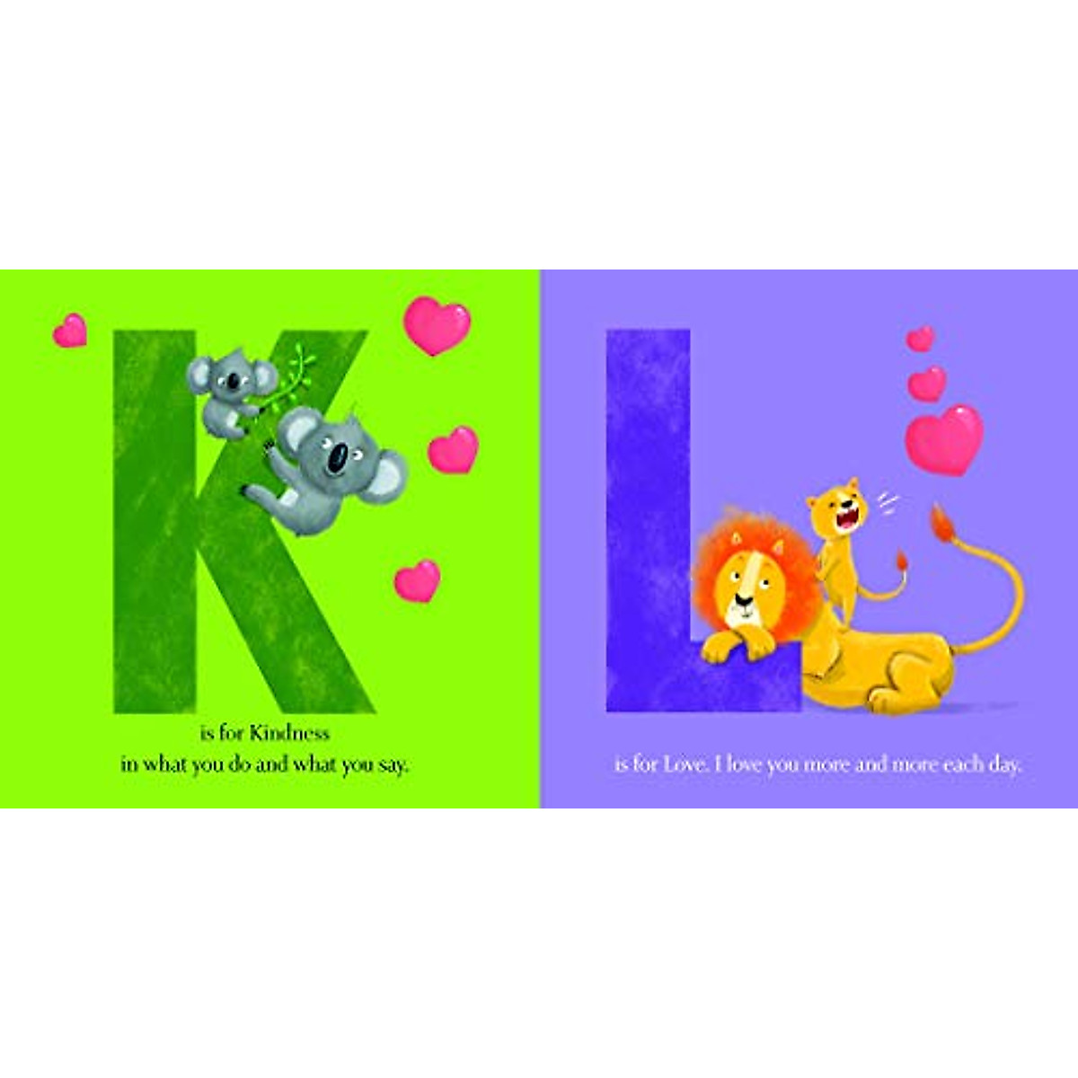 The ABCs of Love: Learn the Alphabet and Share Your Love with this Adorable Animal Board Book for Babies and Toddlers