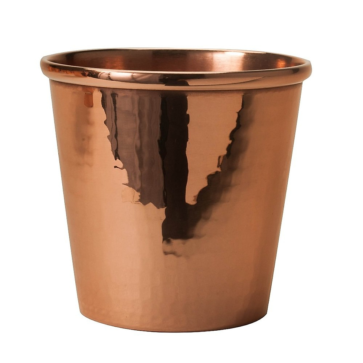 Sertodo Copper Apa Cup | Set of 4, 12 fl oz | Handcrafted, Durable, Artisan Quality Drinkware | Ayurvedic Beverage Serving | Elegant Kitchen & Barware