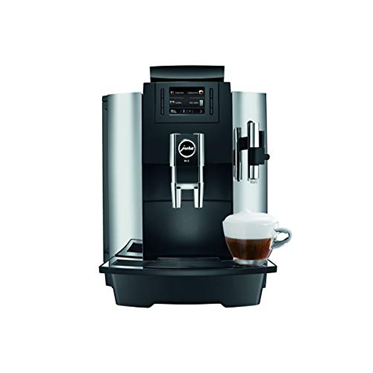 Jura 15145 Automatic Coffee Machine WE8, Chrome, 101 oz