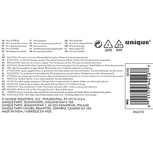 Unique Hanging Tissue Poms, 9", Royal Blue