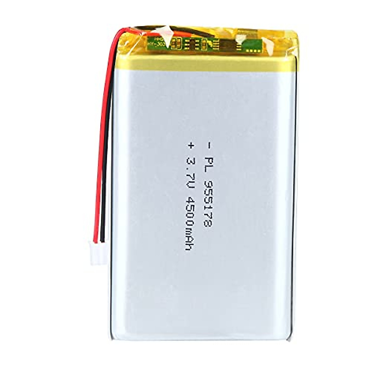 YTKavq 3.7v 4500mah 955178 Lithium Polymer Ion Battery Rechargeable Lipo Battery with PH 2.0mm Pitch Connector