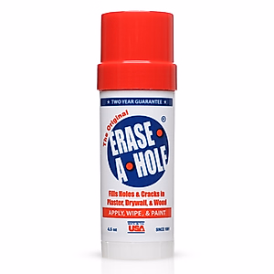Erase-A-Hole The Original Drywall Repair Putty: A Quick & Easy Solution to Fill The Holes in Your Walls-Also Works on Wood & Plaster (1)
