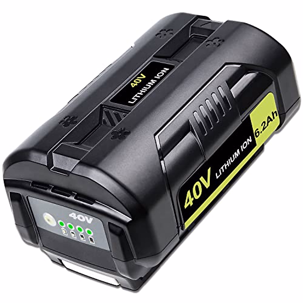 DTK 6.2Ah 40V Battery Replacement for Ryobi 40V Battery OP4040 OP4026 OP4030 OP4050 OP4060A Compatible with Ryobi 40Volt Cordless Tool Lithium ion Battery Packs