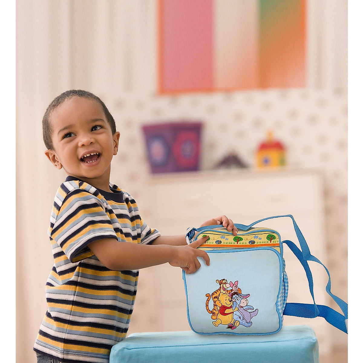 Disney Winnie the Pooh Mini Diaper Bag - Blue