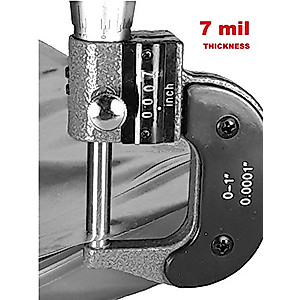 (50pcs) MRE (Meal,Ready-to-Eat) Stand-up Mylar Bag with Re-sealable zipper for Long Term Food Storage, 8.5”x8.5” / (Strong 7 mil/180 micron Thick)