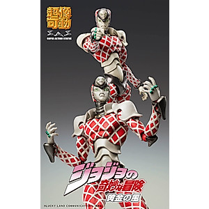 MEDICOS Super Statue Movable JoJo's Bizarre Adventure Part 5''''K C Approximately 6.3 inches (160 mm), PVC & ABS & Nylon Painted Action Figure, Multicolor (ME60322)