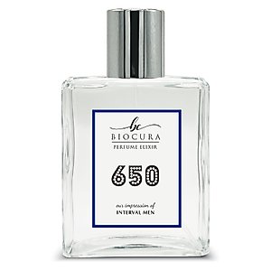 BIOCURA BC Perfume 650 Inspired by Interval Men Replica Fragrance Dupes Eau de Parfum Spray Bottle 3.4 Fl Oz/100ml-X1