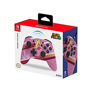 HORI Wireless HORIPAD (Peach) Pro Controller for Nintendo Switch - Officially Licensed By Nintendo