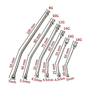 Adhere To Fly Baby Manual Feeding Syringe Set Feeding Tubes with 6 Pcs Curved Gavage Tubes and Stainless Steel Metal Feeding Spoon for Baby Birds Parrot Small Pet (20ML)