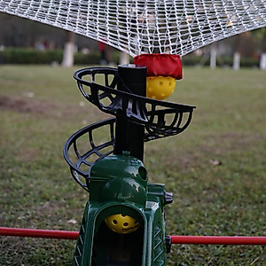 Furlihong 680PBH Pickleball Starter Kit, Including Launch Machine, Ball Recycling Net, Pickleball Paddle, 3 x Pickleballs and Carrying Bag