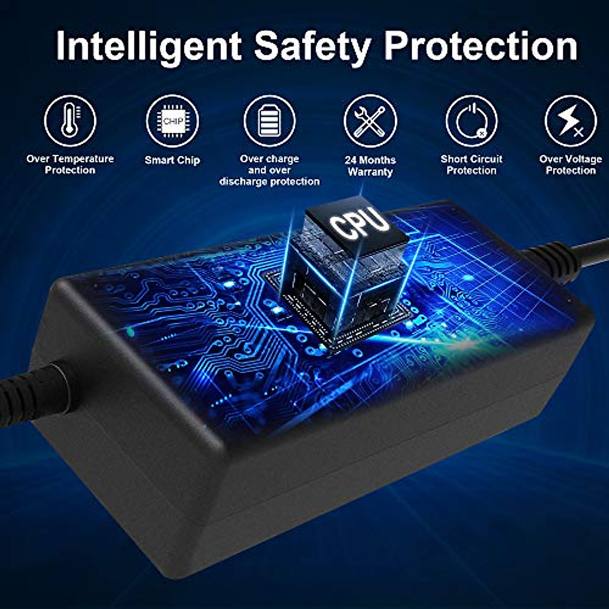 19.5V 2.31A 45W Laptop AC Power Adapter Charger for HP Stream 11 13 14 HP Split 13 x2 13-g110dx 13-m010dx HP Chromebook 14-x Series 14-x013dx HP 15-r132wm 15-r030nr 15-050nr