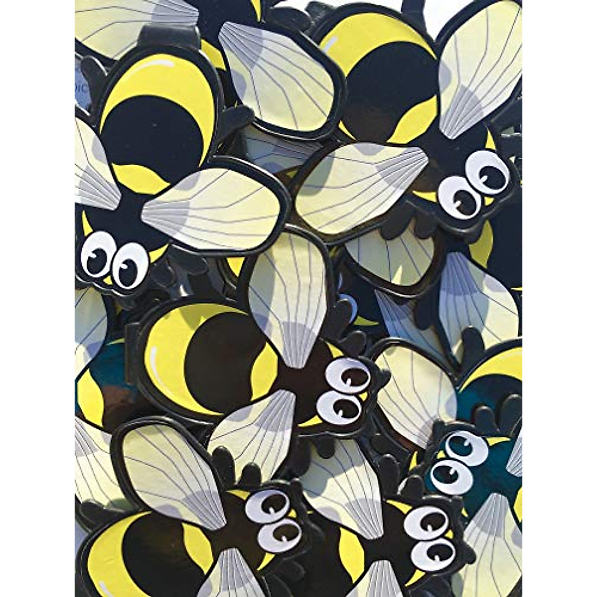 BEE Bookmarks - (Set of 20 Book Markers) Bulk Animal Bookmarks for Students, Kids, Teens, Girls & Boys. Ideal for Reading incentives, Birthday Favors, Reading Awards and Classroom Prizes!