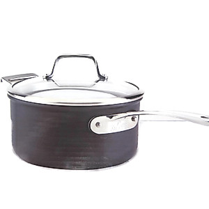 All-Clad B3 Nonstick 3 Qt. Sauce Pan With Loop & Glass Lid