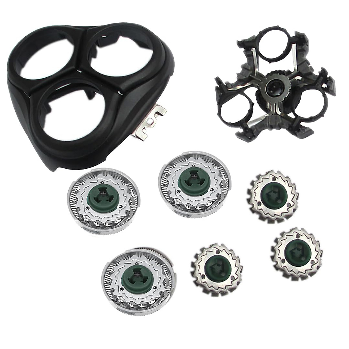 Replacement Complete Head Assembly for Philips Norelco HQ64 T725, PT730, PT734, PT735, PT860, PT861 AT926 SW3700