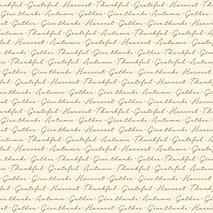 Riley Blake Designs Shades of Autumn Script Cream w/Sparkle, Cut by the yard