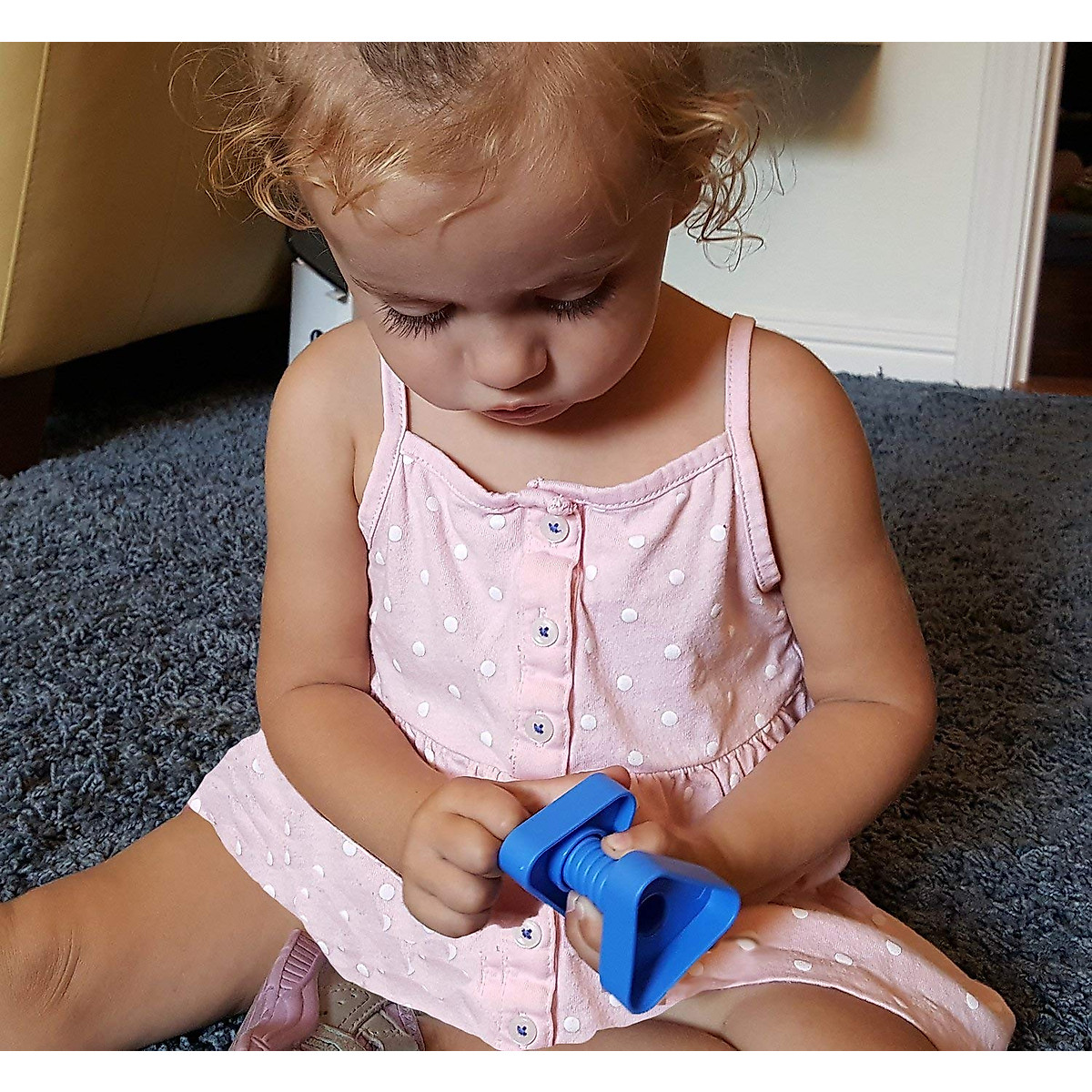 Skoolzy Peg Board Set - Egg Toy - Jumbo Nuts and Bolts