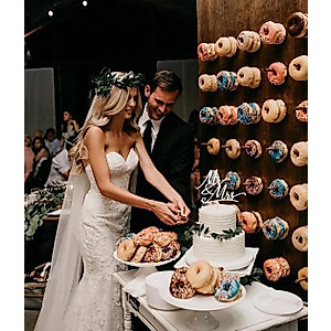 Mr & Mrs Cake Topper, Silver Glitter Wedding - Anniversary - Bridal Shower Cake Decor, Rustic Chic Bride and Groom Cake Topper