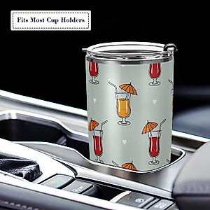 HXshaoye juice sunshade heart grey colorful Stainless Steel cups for hot and cold with Straw Lid coffee mug with lid for hot and cold drinks simply modern mug 20 oz vasos para cafe caliente termico