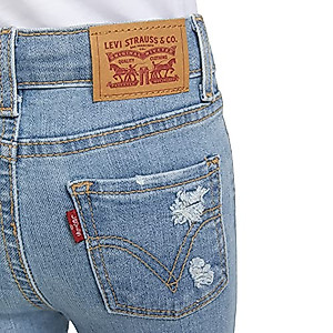 Levi's Girls' 720 High Rise Super Skinny Fit Jeans, Blue, 14