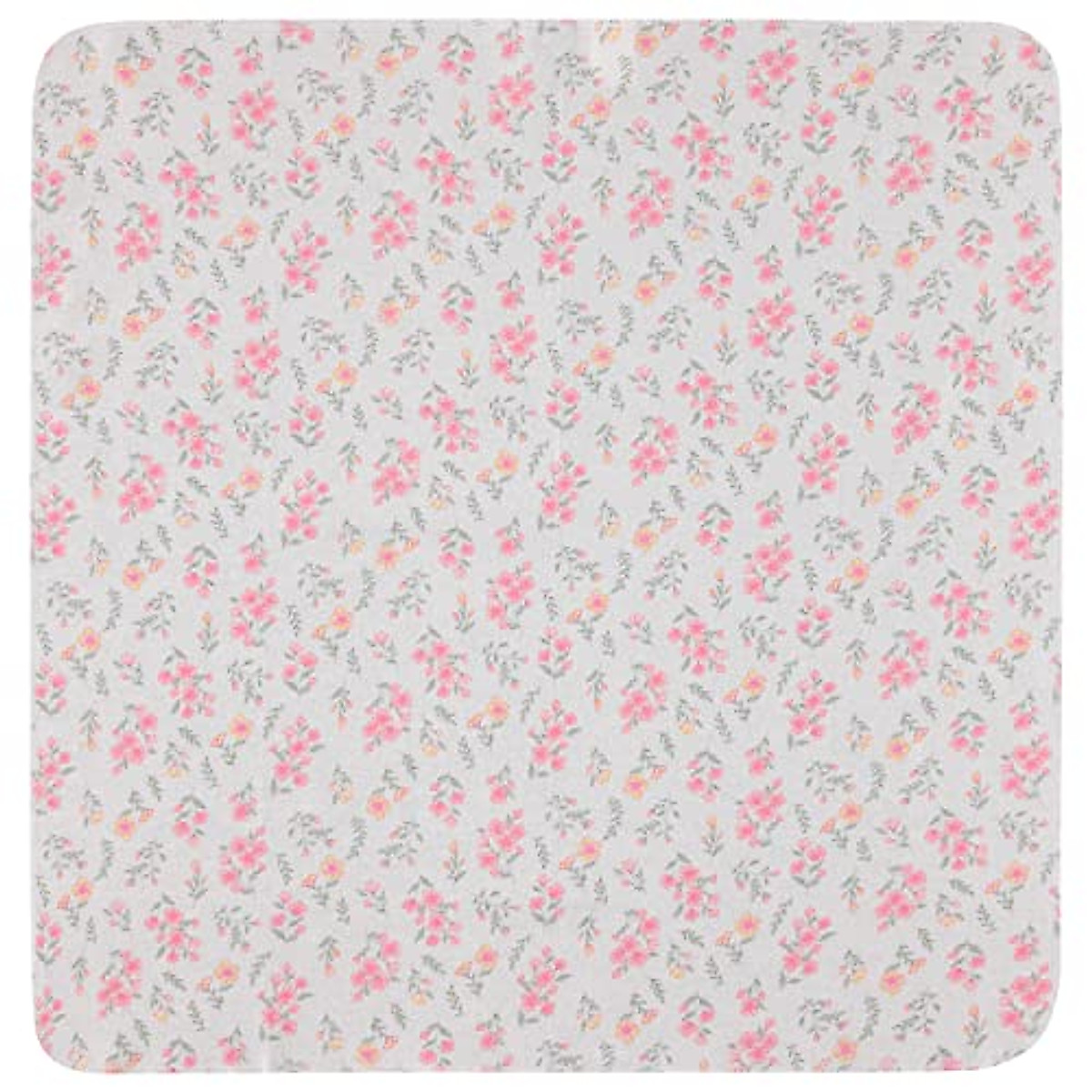 Buttons and Stitches Cudlie 4 Pack Receiving Blankets, Soft Receiving Blankets for Baby Boy and Baby Girl