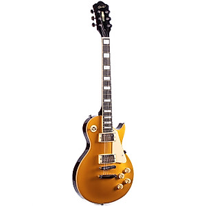 Grote Guitar Metallic Paints Solid Body Electric Guitar with Gigbag Picks (Yellow)