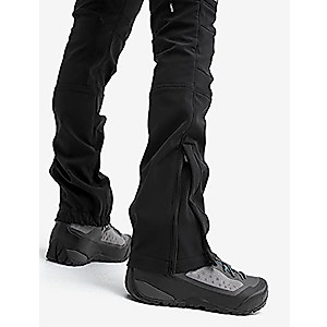 RevolutionRace Women's Hiball Pants, Durable and Ventilated Pants for All Outdoor Activities, Jet Black - X-Large