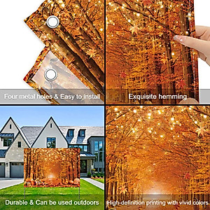 Swepuck 7x5ft Fall Photography Backdrop Autumn Maple Leaves Pumpkin Friendsgiving Background Thanksgiving Party Supplies Farm Harvest Banner Photo Booth