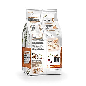 Witte Molen Pure Guinea Pig Food Mixture Papaya & Peas Dry, Mixture of hay, Fruits and Vegetables enriched with Vitamin C Promotes Digestion (Abyssinian, American, Coronet, Peruvian)