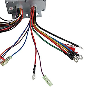 DOMINTY 48-72V 2000W Electric Bicycle Brushless Speed Motor Controller for Electric Scooter e-Bike ATV Go Kart Tricycle Moped