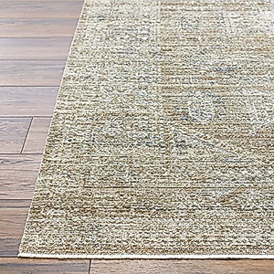 Livabliss x Becki Owens Margaret Traditional Washable Outdoor Area Rug, 5'3" x 7'10", Taupe/Brown