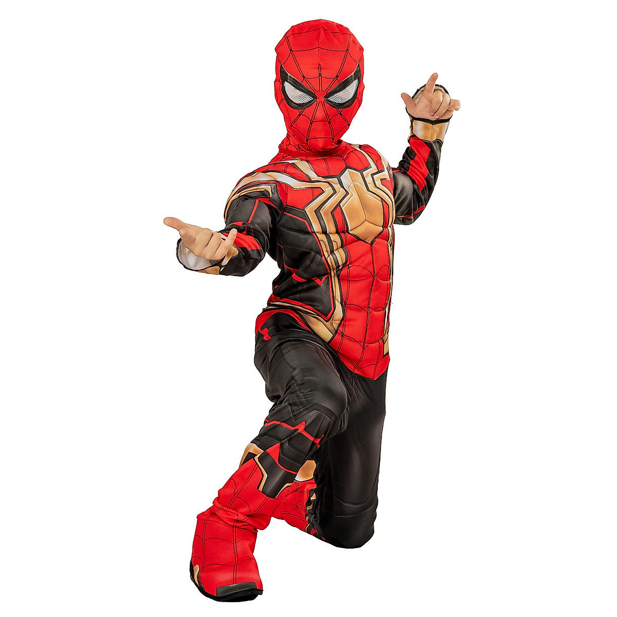 Rubies Child's Marvel: Spider-Man No Way Home Deluxe Costume Version 1 Inside Out, Medium