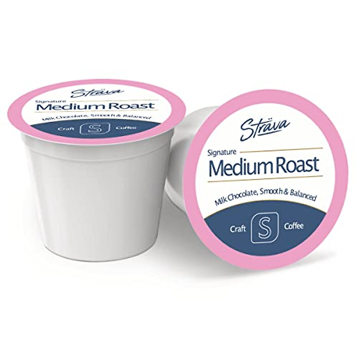 Sträva Signature Low Acid Coffees K Cups: Café Quality with Vibrant Flavor and Aroma. Fresh Roasted, Small-Batch, Specialty-Grade, 100% Arabica Coffee, High Antioxidant, Non-GMO, Gentle on the Belly, Single-Serve K Cup (Medium Roast Colombian)