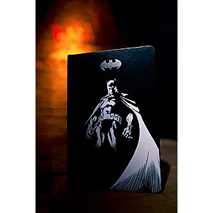 Moleskine Limited Edition Batman Notebook, Hard Cover, Pocket (3.5" x 5.5") Plain/Blank, Black, 192 Pages (LEBA01QP012)