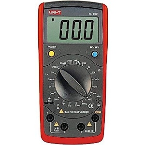 UNI-T UT603 LCR Meter Resistors Capacitors Inductors Tester Resistance 200Ω-20MΩ Capacitance(C) 2nF-20H Inductance 2mH-20H