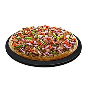 Pizza Stone Bread Baking Stone 13 Inch, Round Pizza Plate, Thermal Shock Resistant, Durable and Safe, Pizza Stone for Oven for Oven/BBQ/Air Fryer